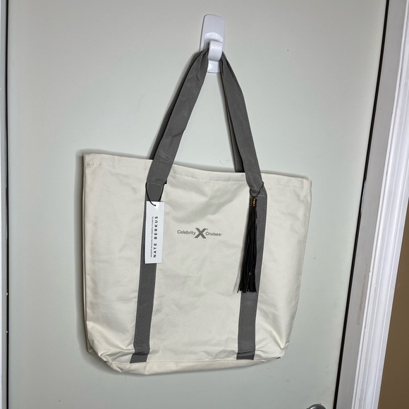 Nate Berkus | Bags | Nwt Nate Berkus Designed Cream Color Tote Bag For ...